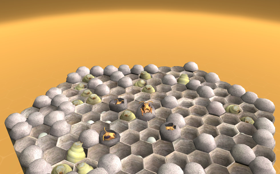 Азийн том шар зөгий - 3D үзэгдэл - MN Mozaik цахим боловсрол ба сургалт